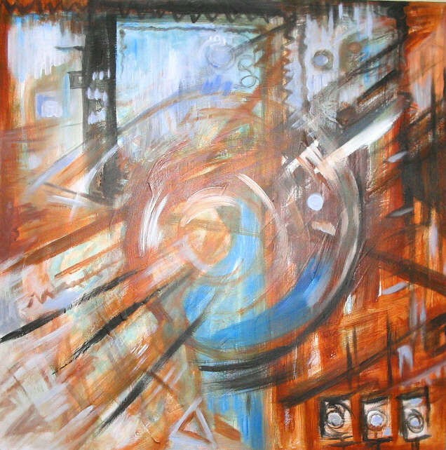 Help I feel Old - by Scottish Artist Lorraine G Huber