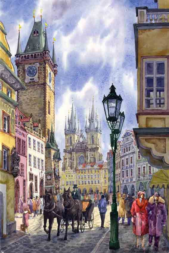 Architectural Watercolor